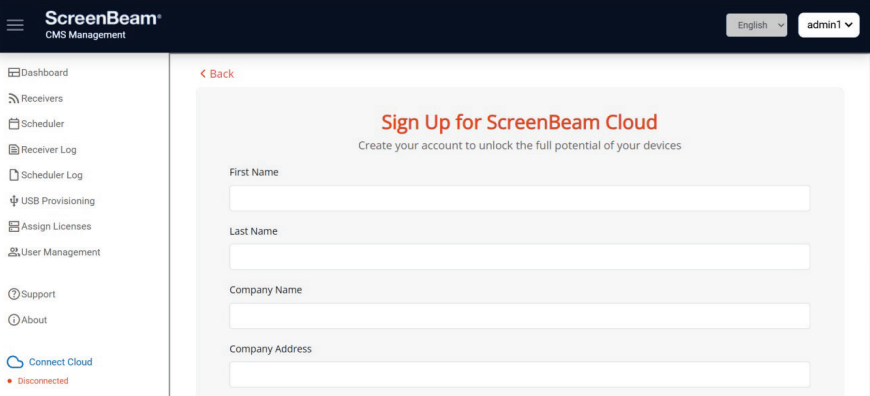 How to Sign Up for ScreenBeam Cloud: Step-by-Step Guide