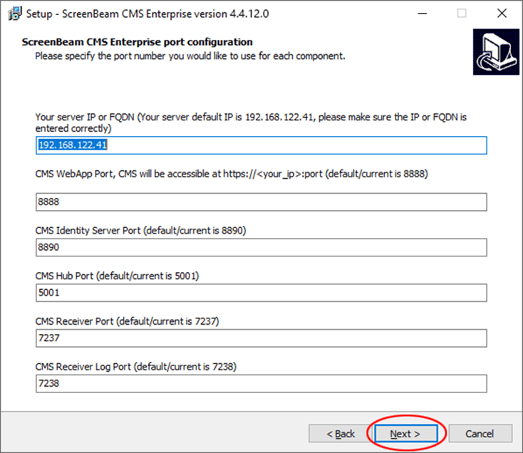 Setup - Part 2: Deploying CMS Enterprise Server and Companion Servers